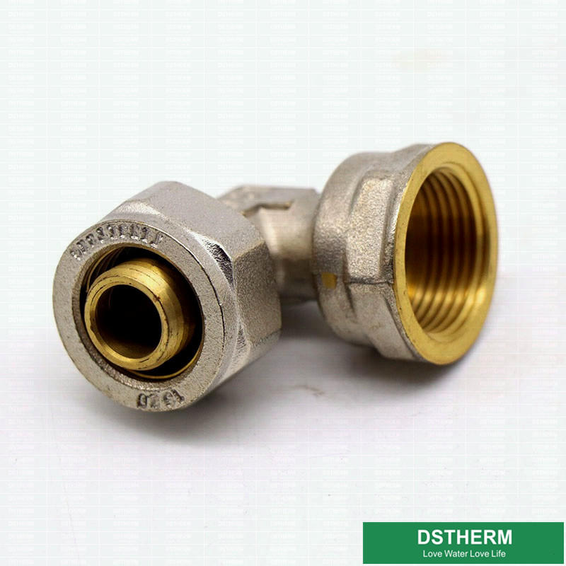 Customized Female Threaded Elbow Compression Brass Fittings Screw ...